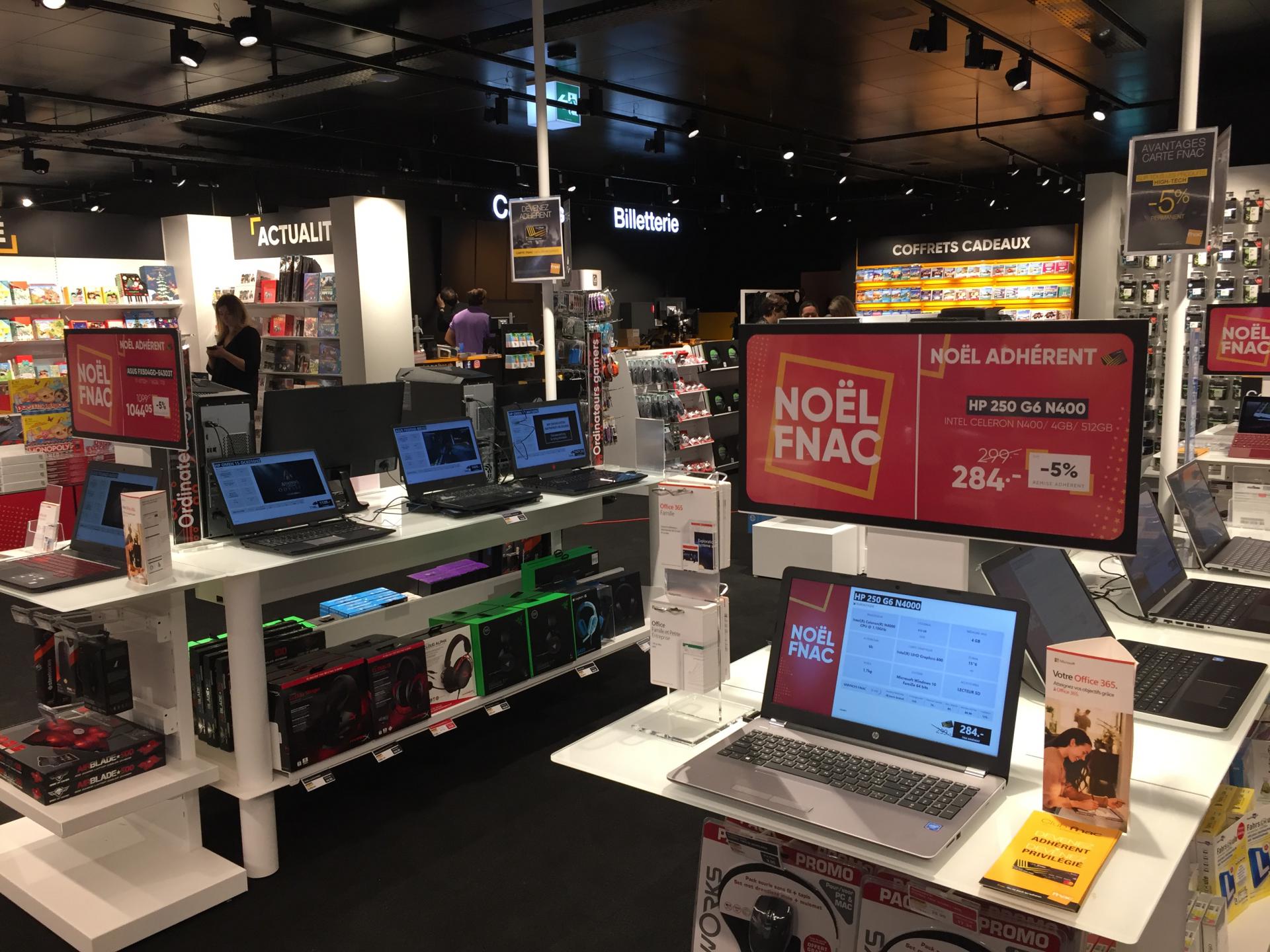 La FNAC ouvre deux nouveaux magasins en Suisse Romande - Daily Rock