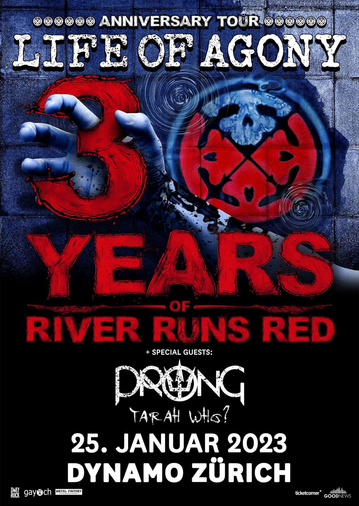 LIFE OF AGONY - En concert à Zurich en janvier - Daily Rock