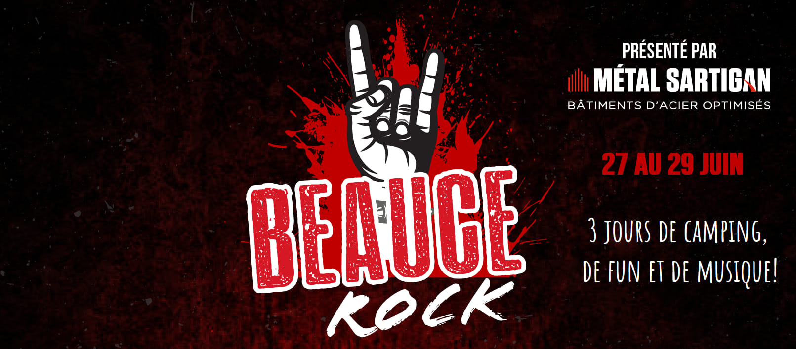 PROGRAMMATION DU FESTIVAL BEAUCE ROCK 2024 - Daily Rock